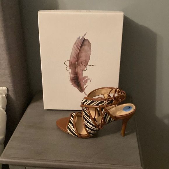 Jessica Simpson | Shoes | Jessica Simpson Inoriginal Box Tie Up Heels ...
